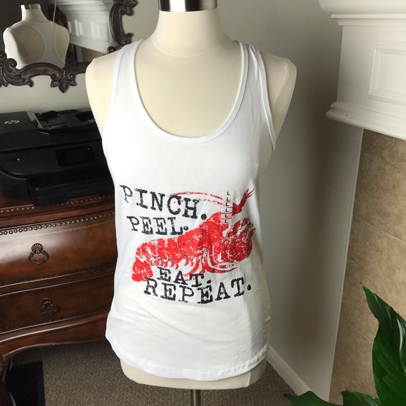 Next Level Apparel | Tops | Ideal T Racerback Crawfish Tank | Poshmark